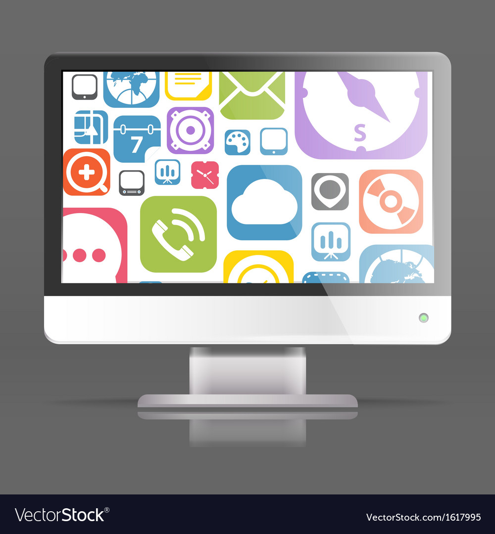 Display Royalty Free Vector Image - VectorStock