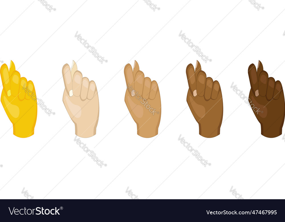 Hand Symbol Sex Royalty Free Vector Image Vectorstock