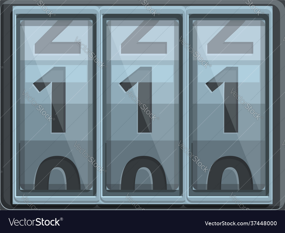 Coding numbers icon cartoon style Royalty Free Vector Image