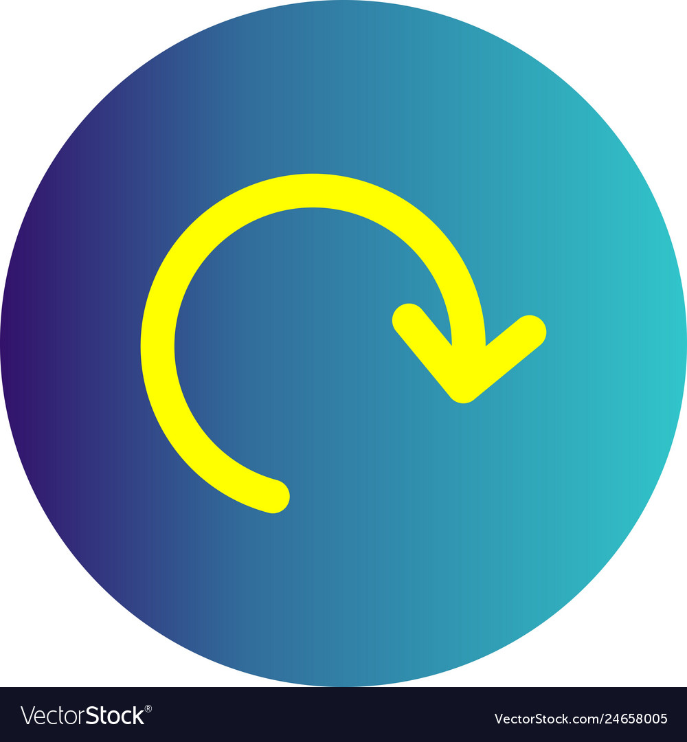 Refresh icon Royalty Free Vector Image - VectorStock