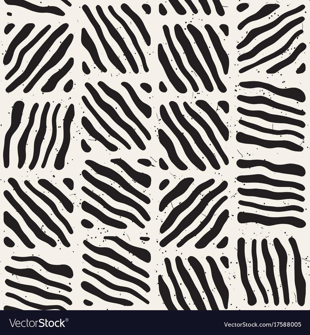 Seamless freehand pattern abstract rough Vector Image Seamless freehand pattern abstract rough Vector Image