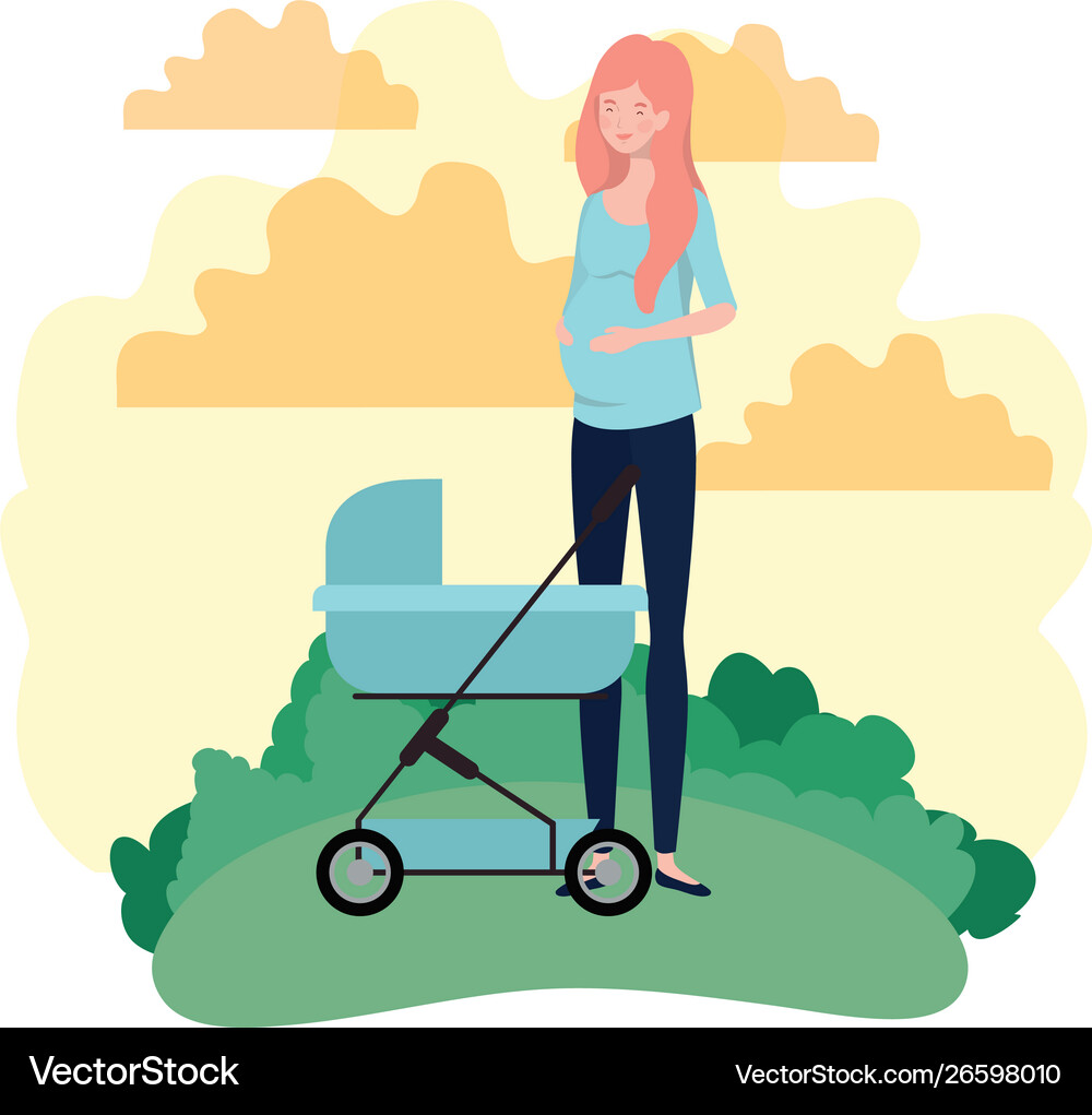 Isolated mother with baby design Royalty Free Vector Image