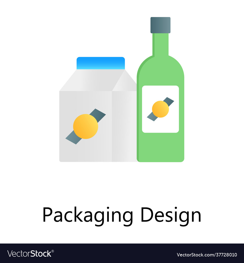 Packaging design Royalty Free Vector Image - VectorStock