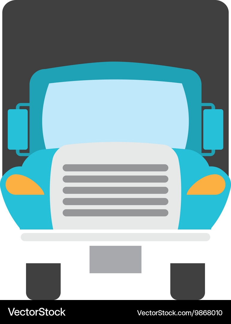 Truck delivery service icon Royalty Free Vector Image