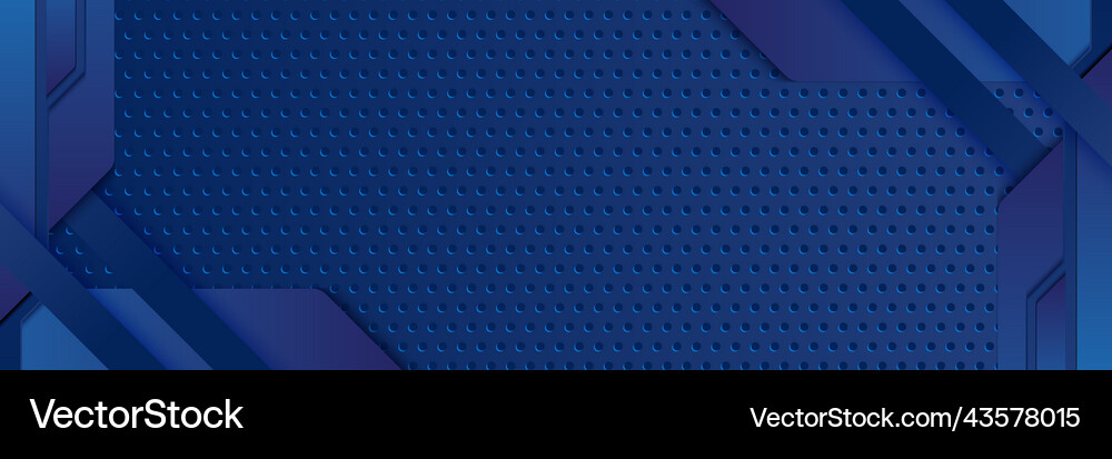 Abstract dark blue metallic carbon neutral Vector Image