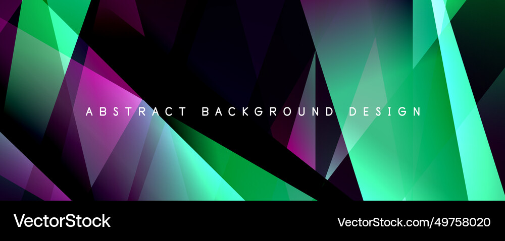 Breaking glass background kaleidoscope effect Vector Image
