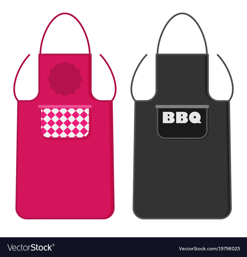 Apron flat Royalty Free Vector Image - VectorStock