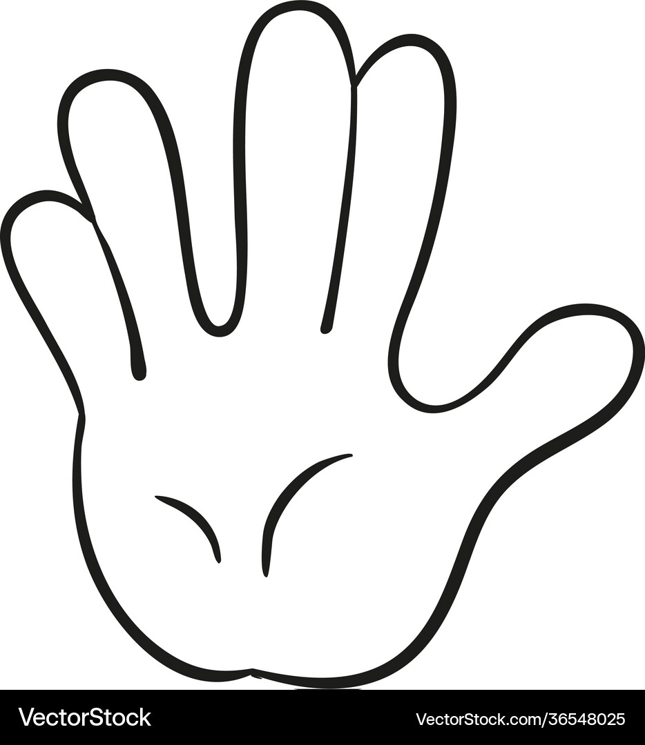 Vulcan Hand Symbol