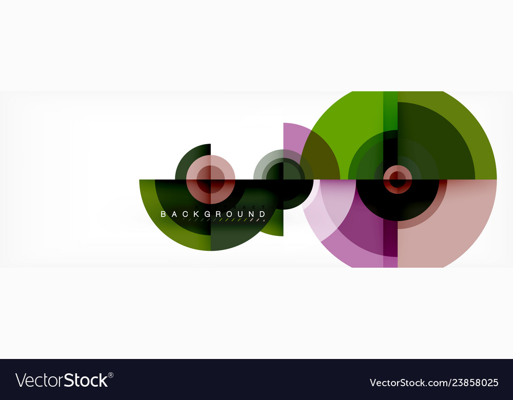 Circular abstract background Royalty Free Vector Image