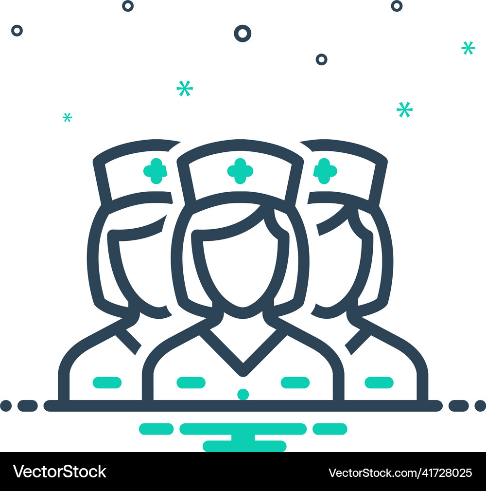 Nurses Royalty Free Vector Image - VectorStock