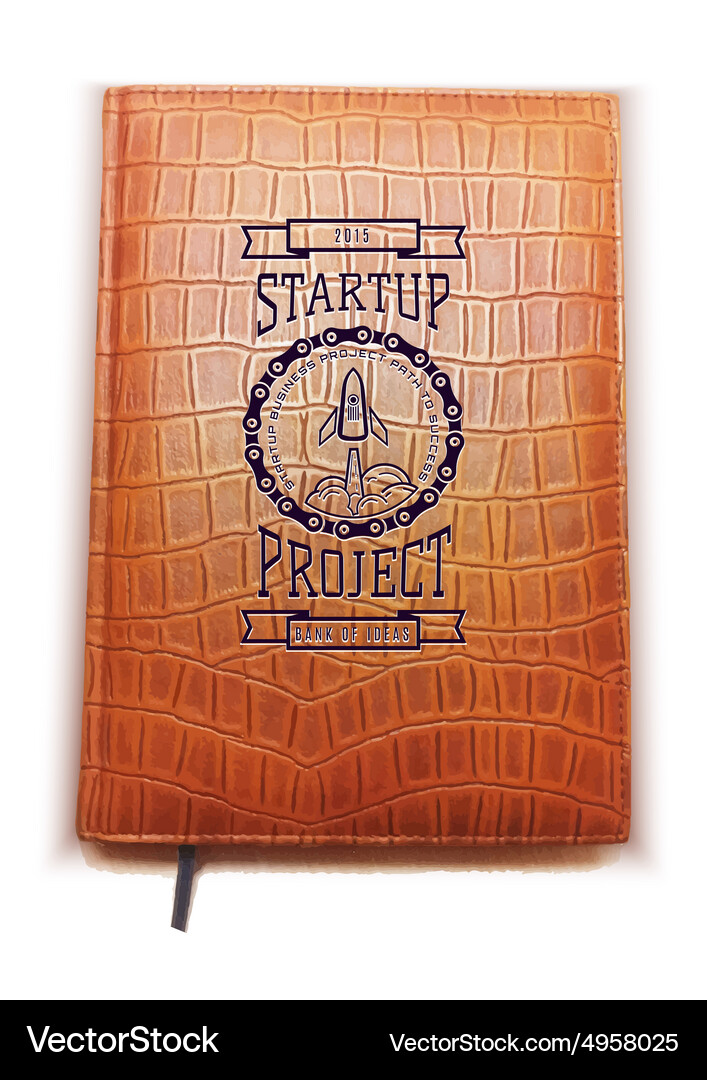 Startup project badges logos and labels for any Vector Image
