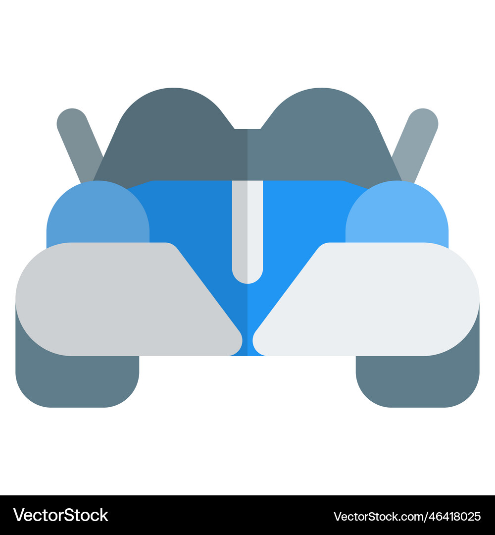 Two seater roadster car with different look Vector Image