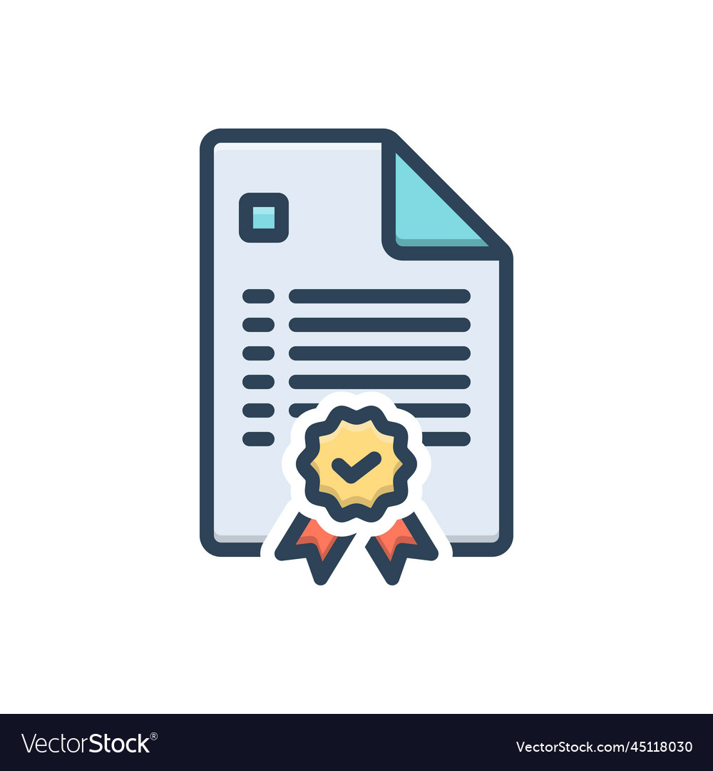 Declaration Royalty Free Vector Image - VectorStock