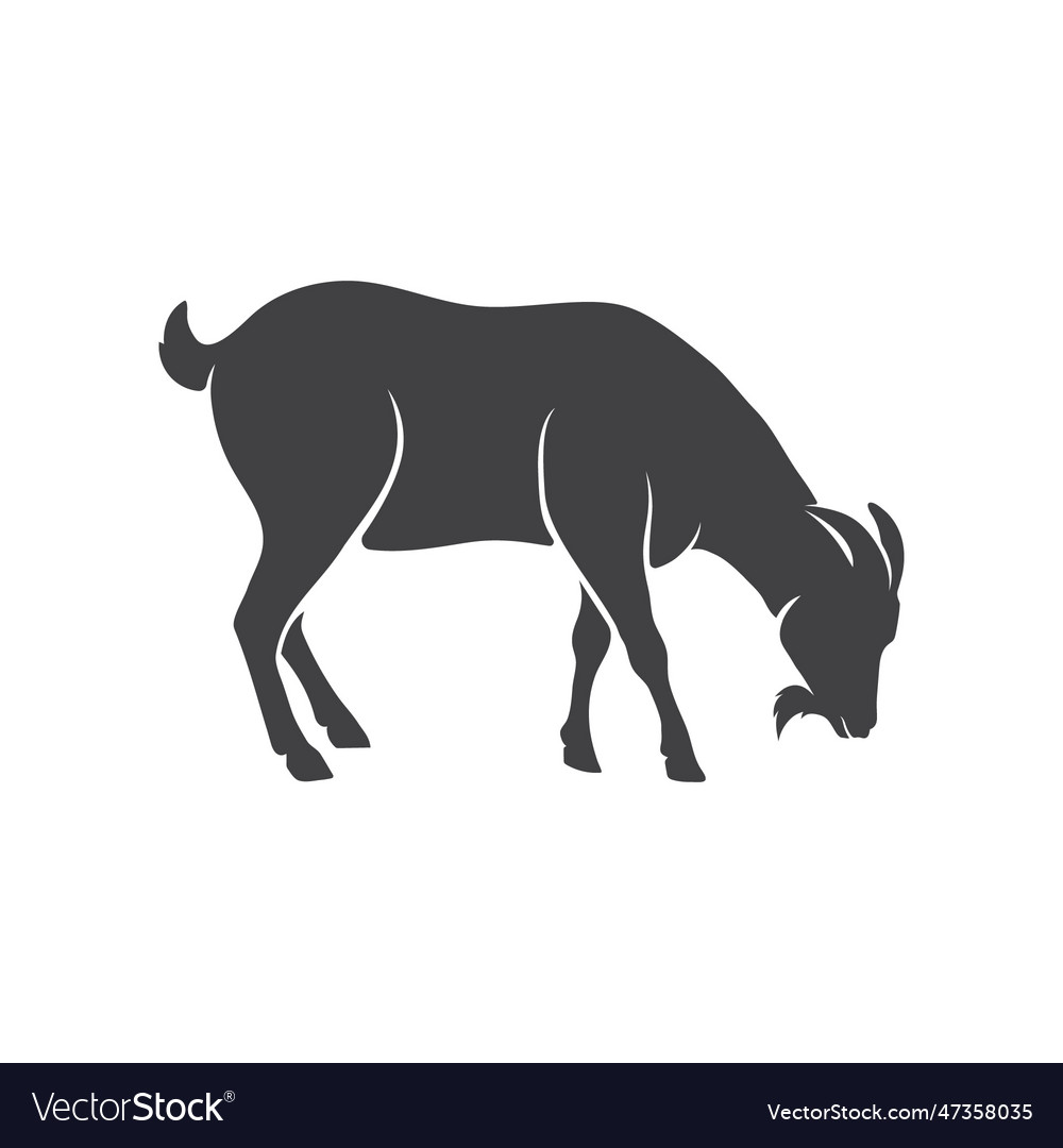 Goat symbol icon sign Royalty Free Vector Image