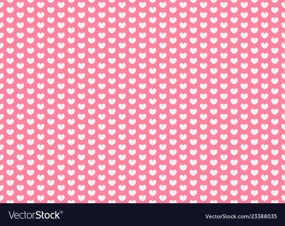 Heart pattern valentines day background eps10 Vector Image