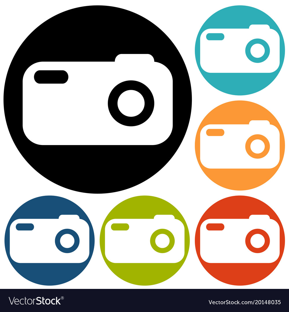 Icon camera Royalty Free Vector Image - VectorStock