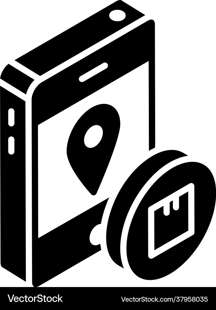 Tracking order online Royalty Free Vector Image