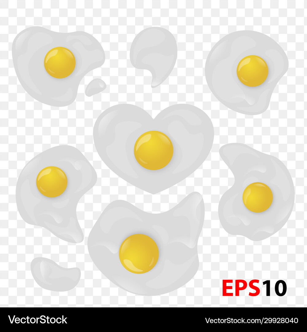 Chicken egg realistic Royalty Free Vector Image