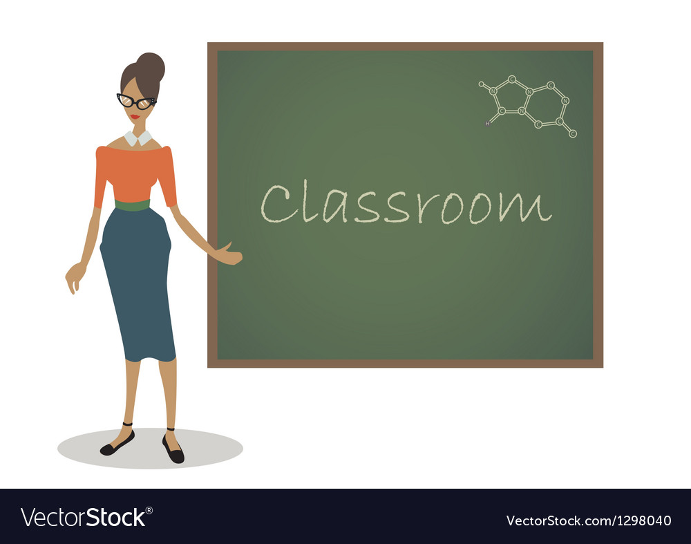 Classroom Royalty Free Vector Image - VectorStock