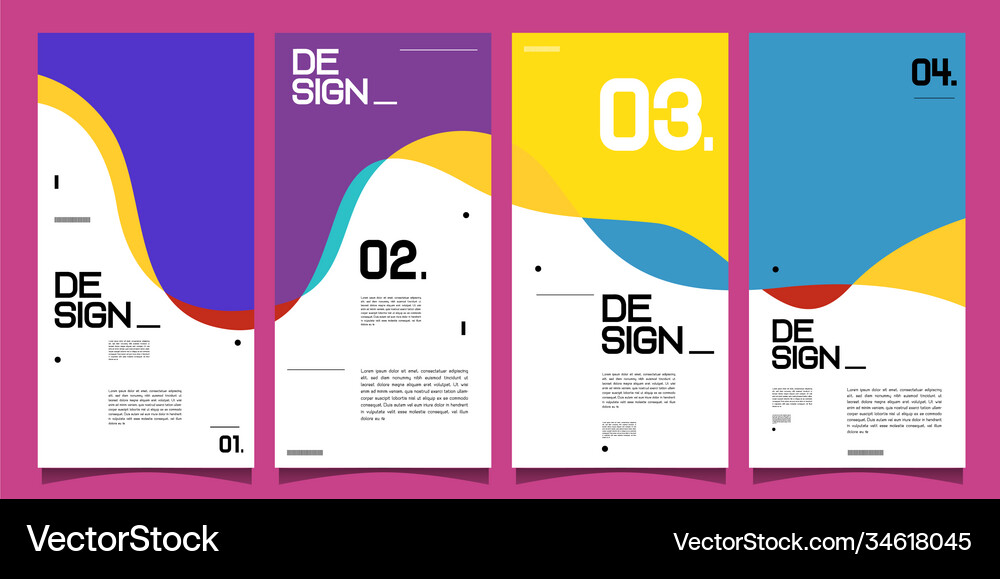 Banner background and social media post design Vector Image