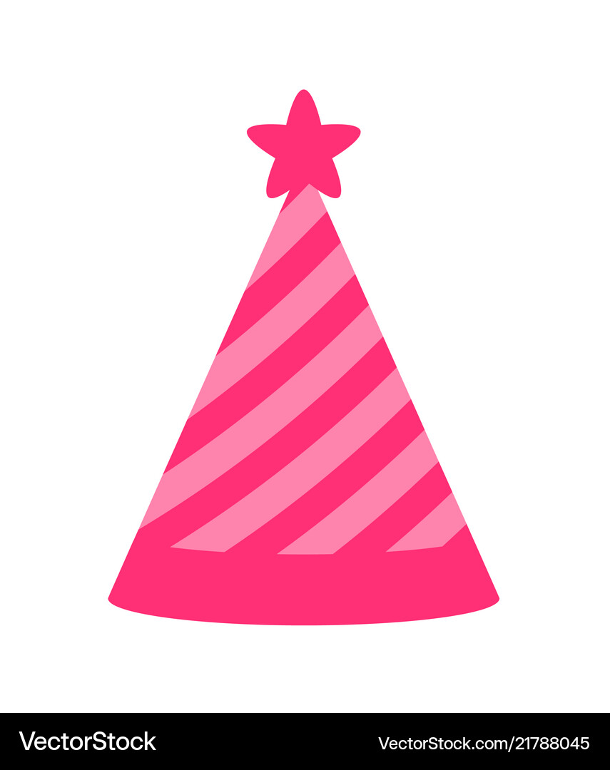 Pink Birthday Hat Clipart