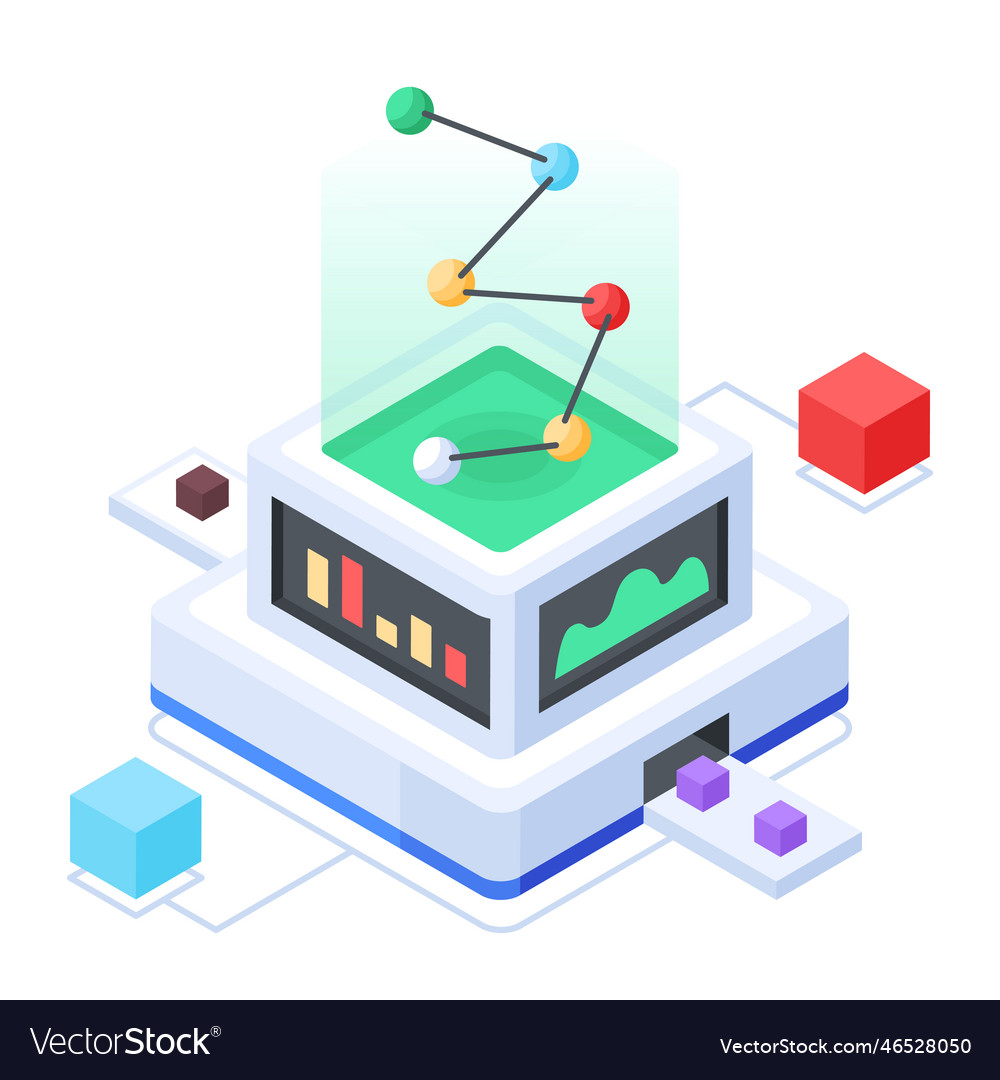 Ai analytics Royalty Free Vector Image - VectorStock