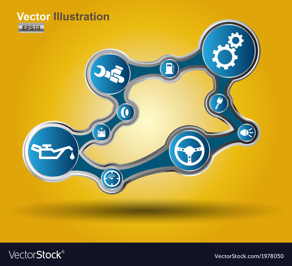 Circle system Royalty Free Vector Image - VectorStock