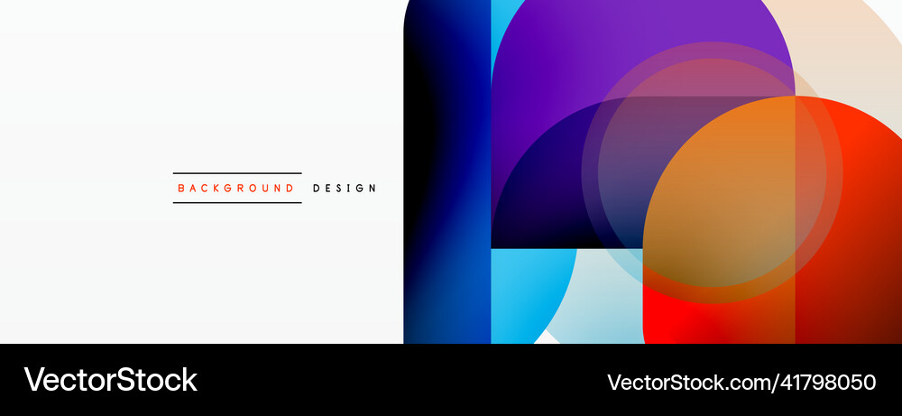 Round triangle shapes lines and circles geometric Vector Image