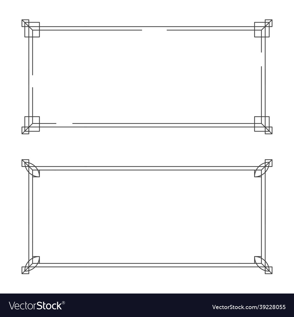 Border design Royalty Free Vector Image - VectorStock