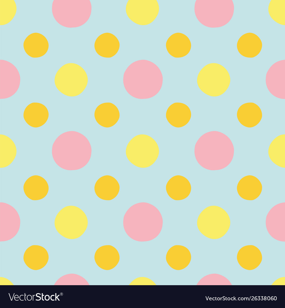 Blue pattern with dot Royalty Free Vector Image