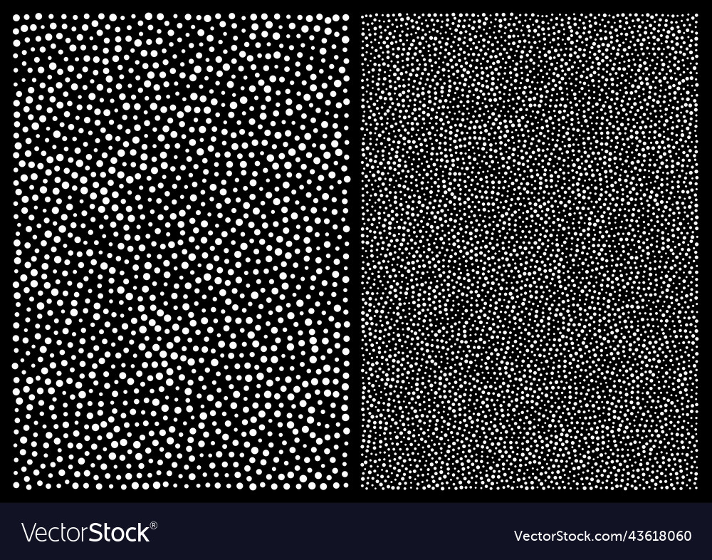 White random halftone dots pattern backgrounds Vector Image