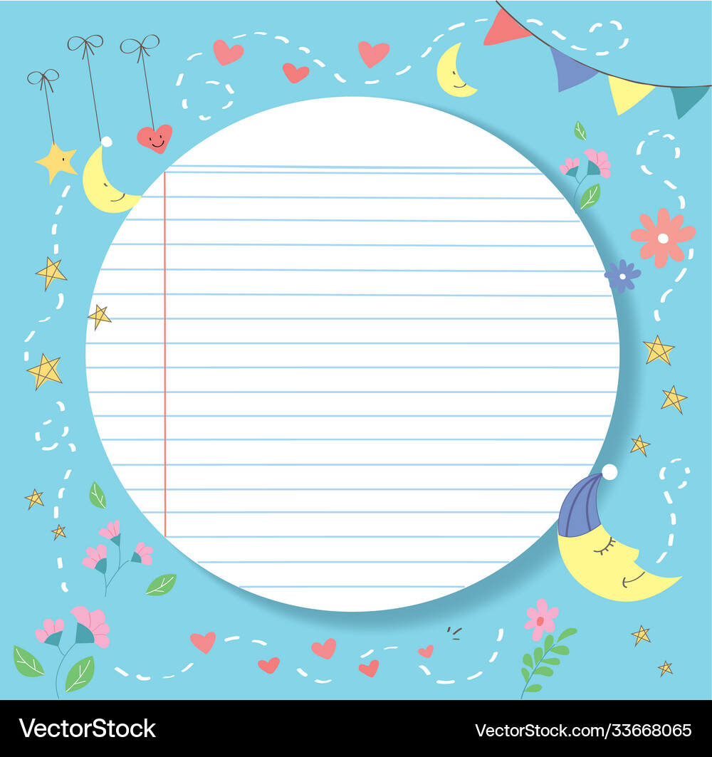 Lovely paper line background detailed Royalty Free Vector