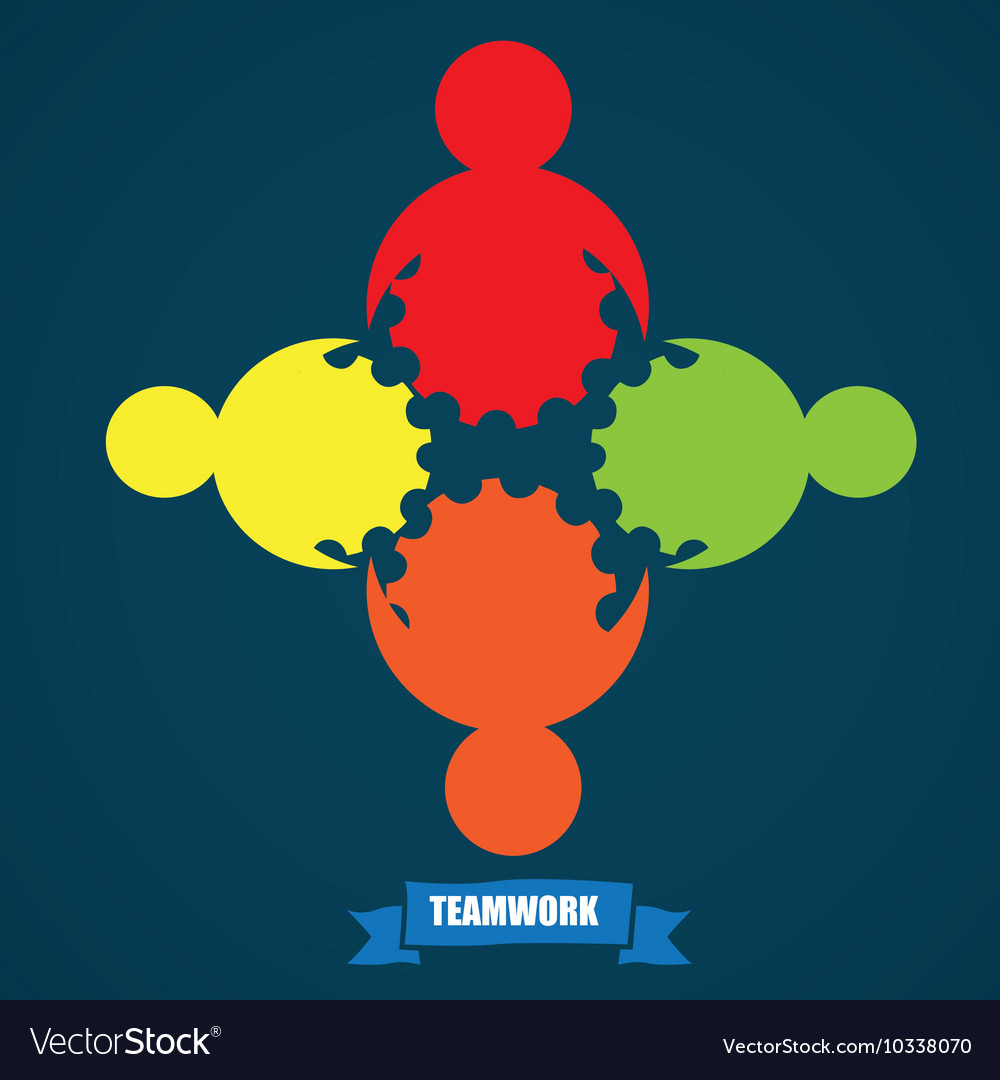 Teamwork Royalty Free Vector Image - VectorStock