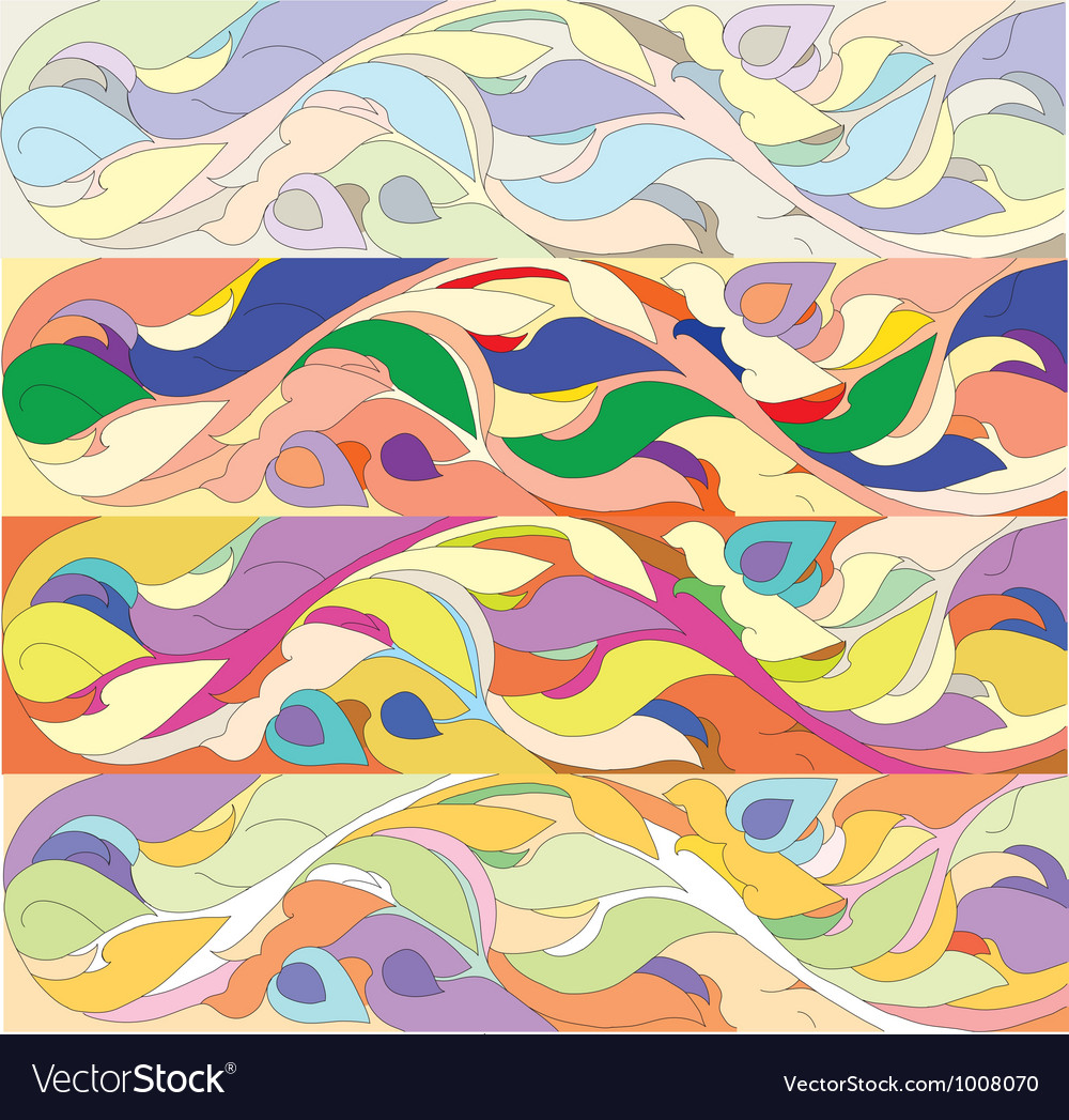 Thai pattern graphic Royalty Free Vector Image