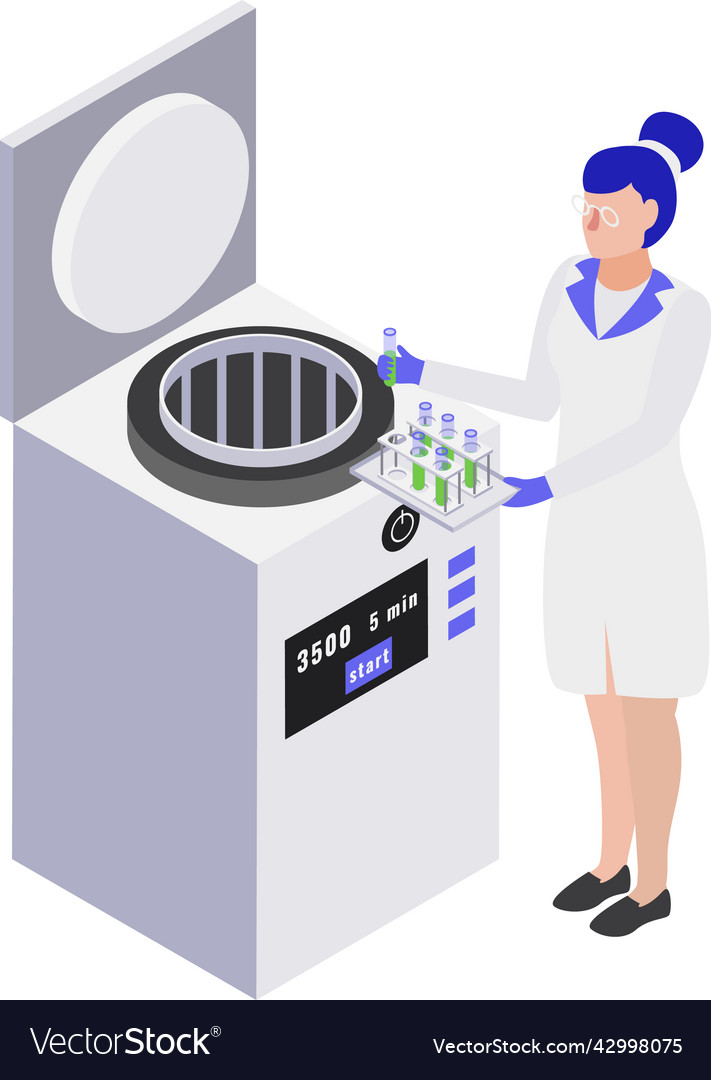 Bio laboratory range composition Royalty Free Vector Image