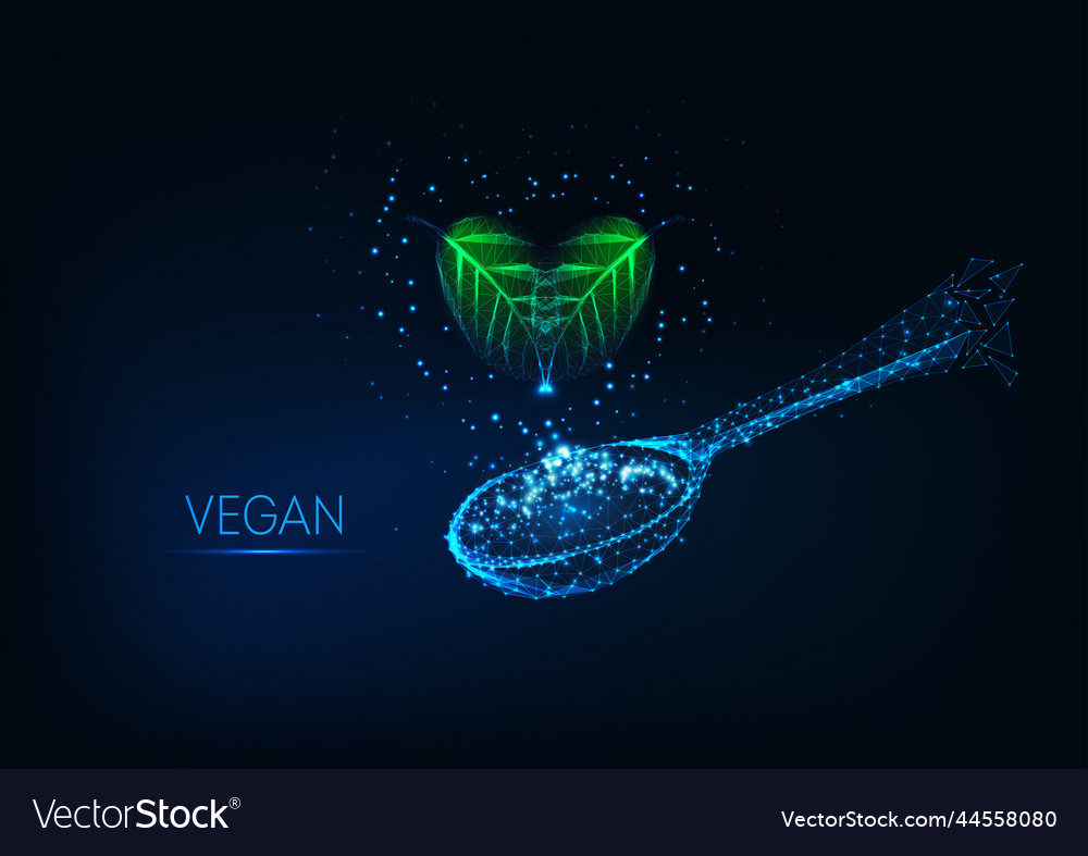 Futuristic vegan or vegetarian diet concept Vector Image Futuristic vegan or vegetarian diet concept Vector Image