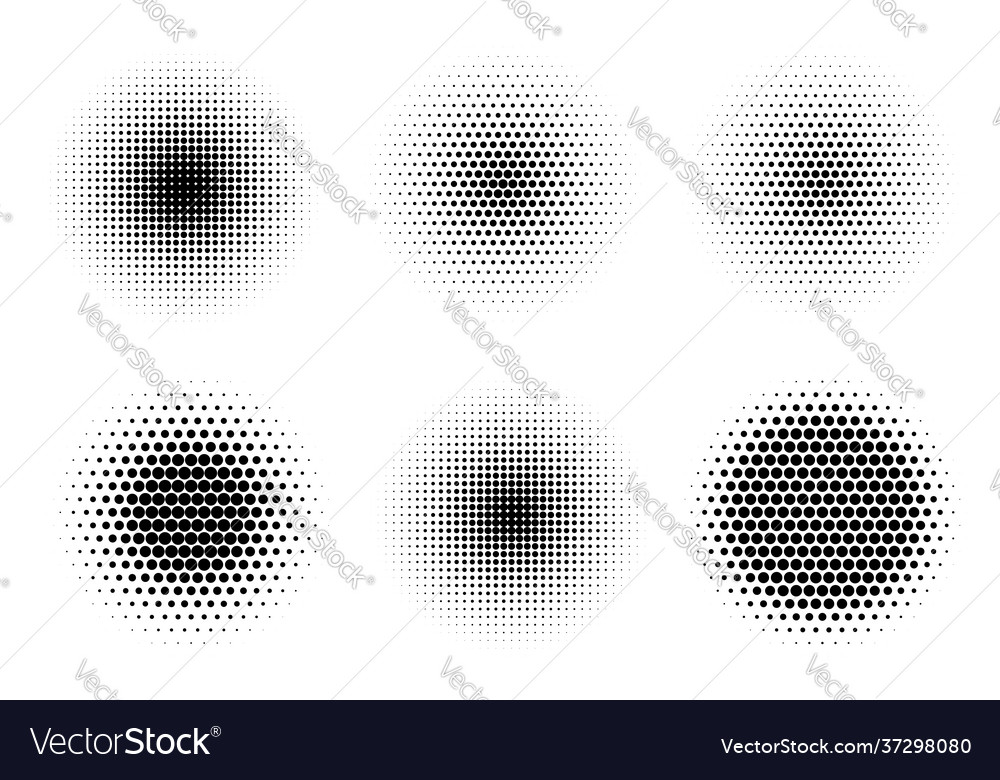Halftone pop art isolated Royalty Free Vector Image