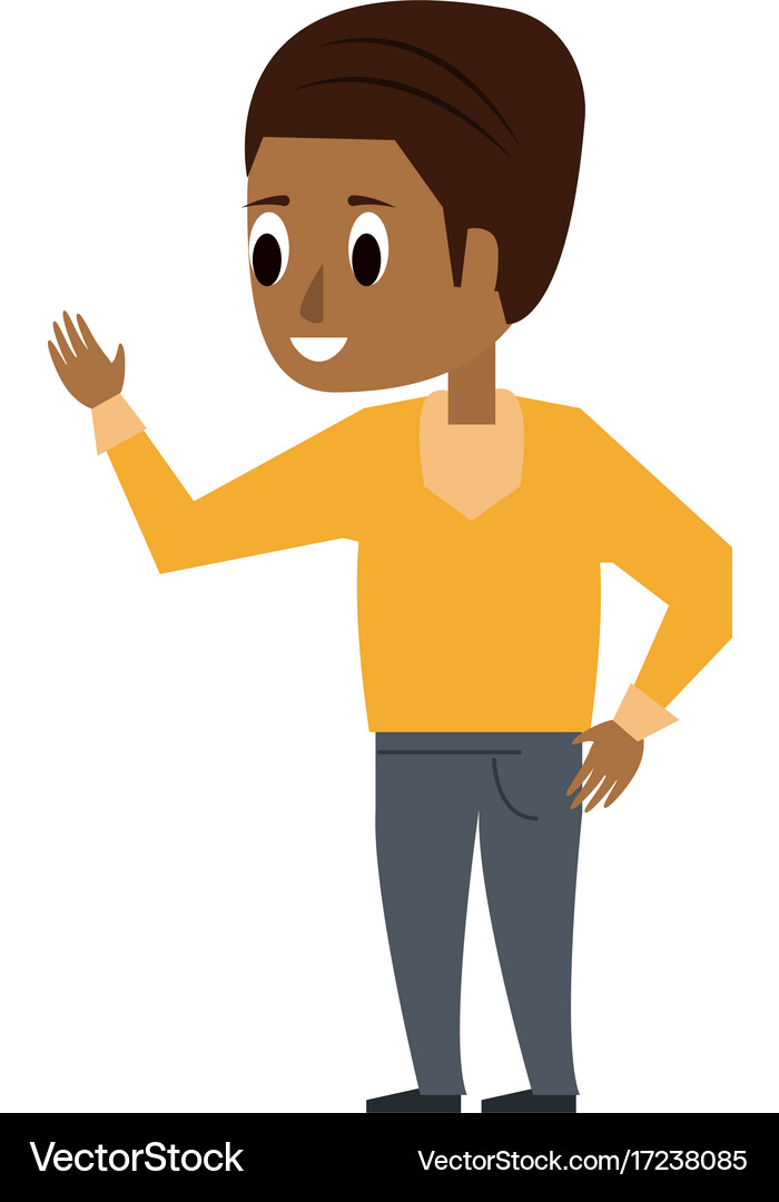 Man young adult icon image Royalty Free Vector Image