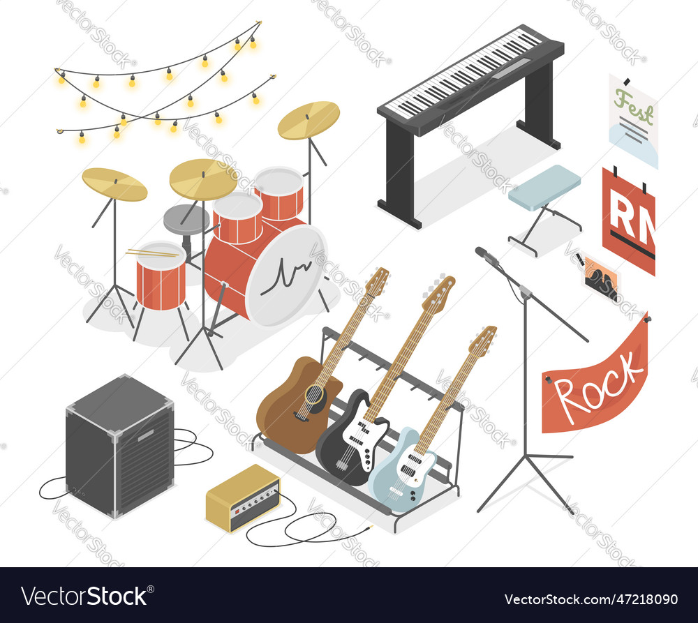 Electronic instruments - modern colorful Vector Image Electronic instruments - modern colorful Vector Image