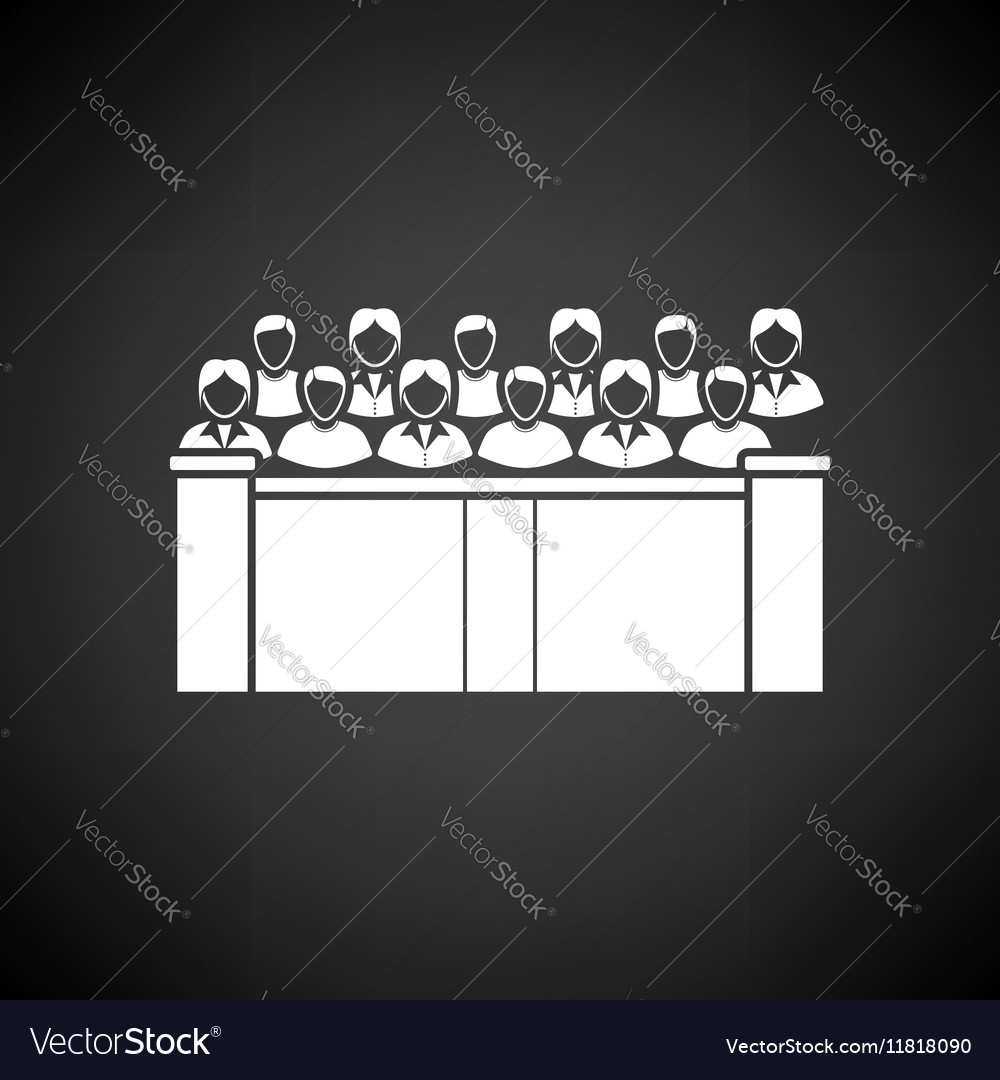 Jury icon Royalty Free Vector Image - VectorStock