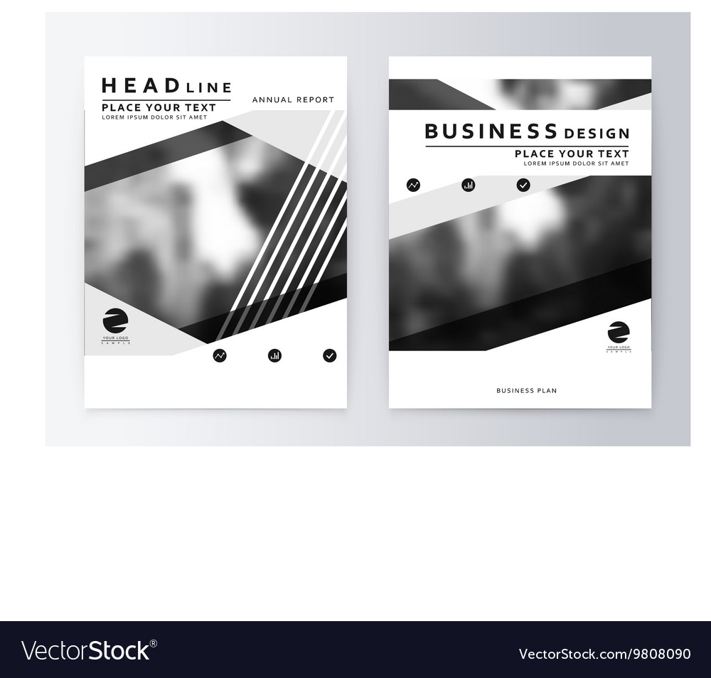 Layout design template Royalty Free Vector Image