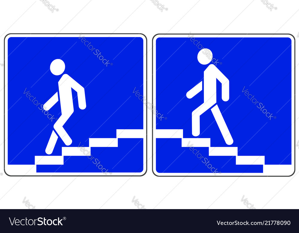 Roadsigns On The White Underpass Overpass Vector Image