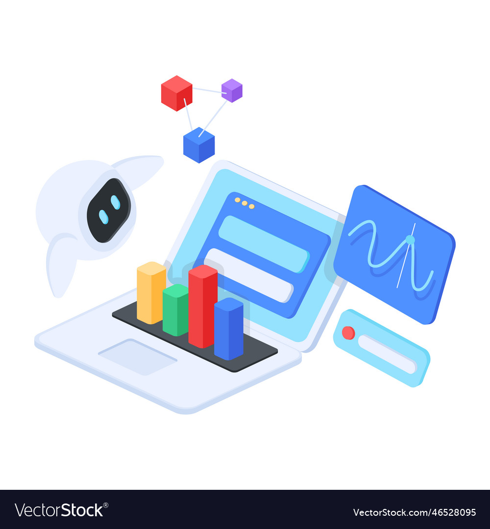 Business technology Royalty Free Vector Image - VectorStock