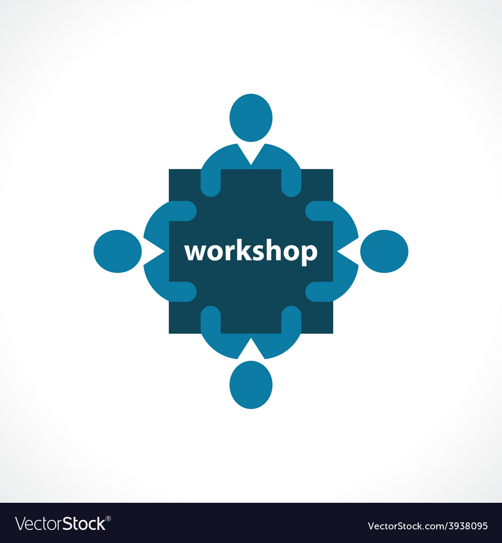 Workshop Royalty Free Vector Image - VectorStock