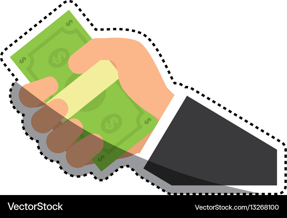 Billets of money Royalty Free Vector Image - VectorStock