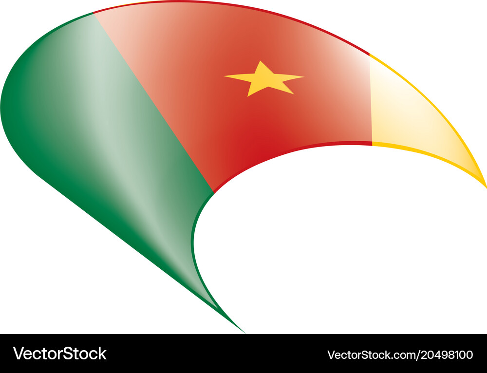 Cameroon flag Royalty Free Vector Image - VectorStock