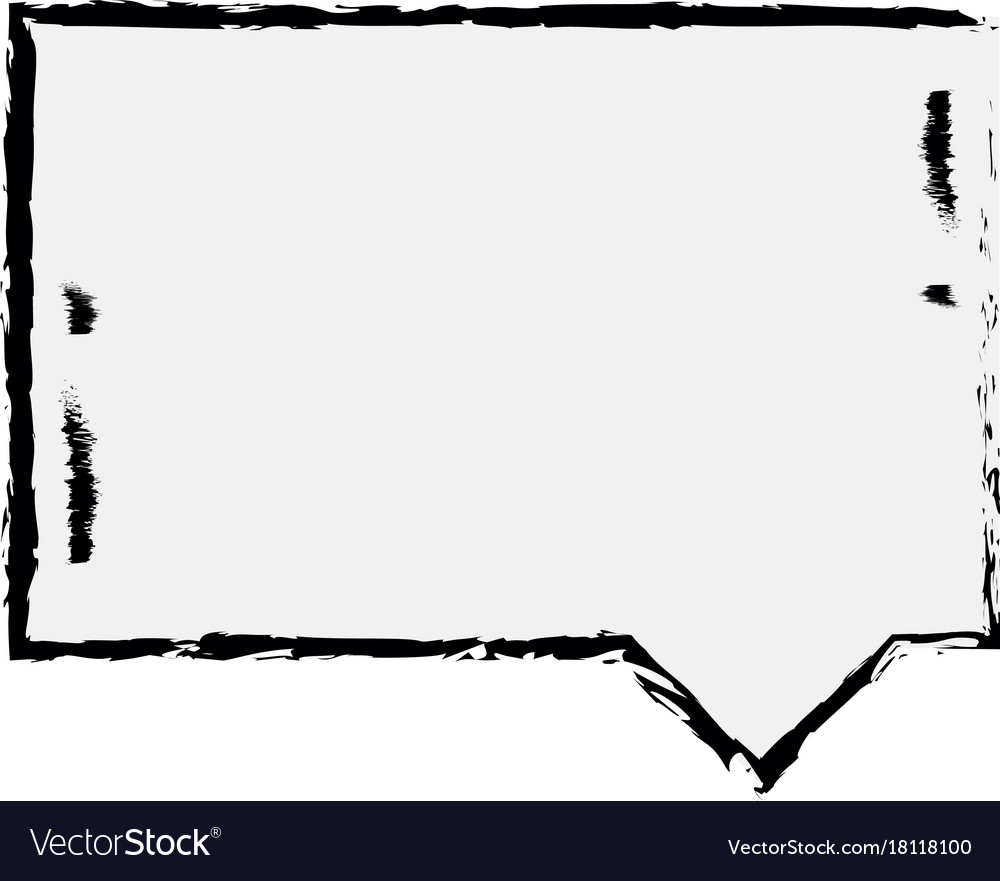 Figure chat bubble notes text message Royalty Free Vector