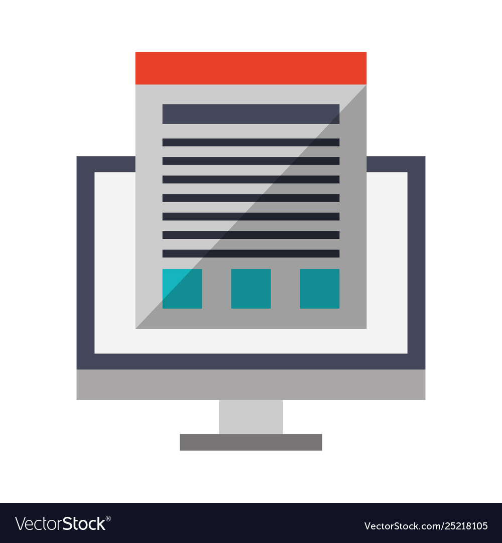 Technology software tools cartoon Royalty Free Vector Image