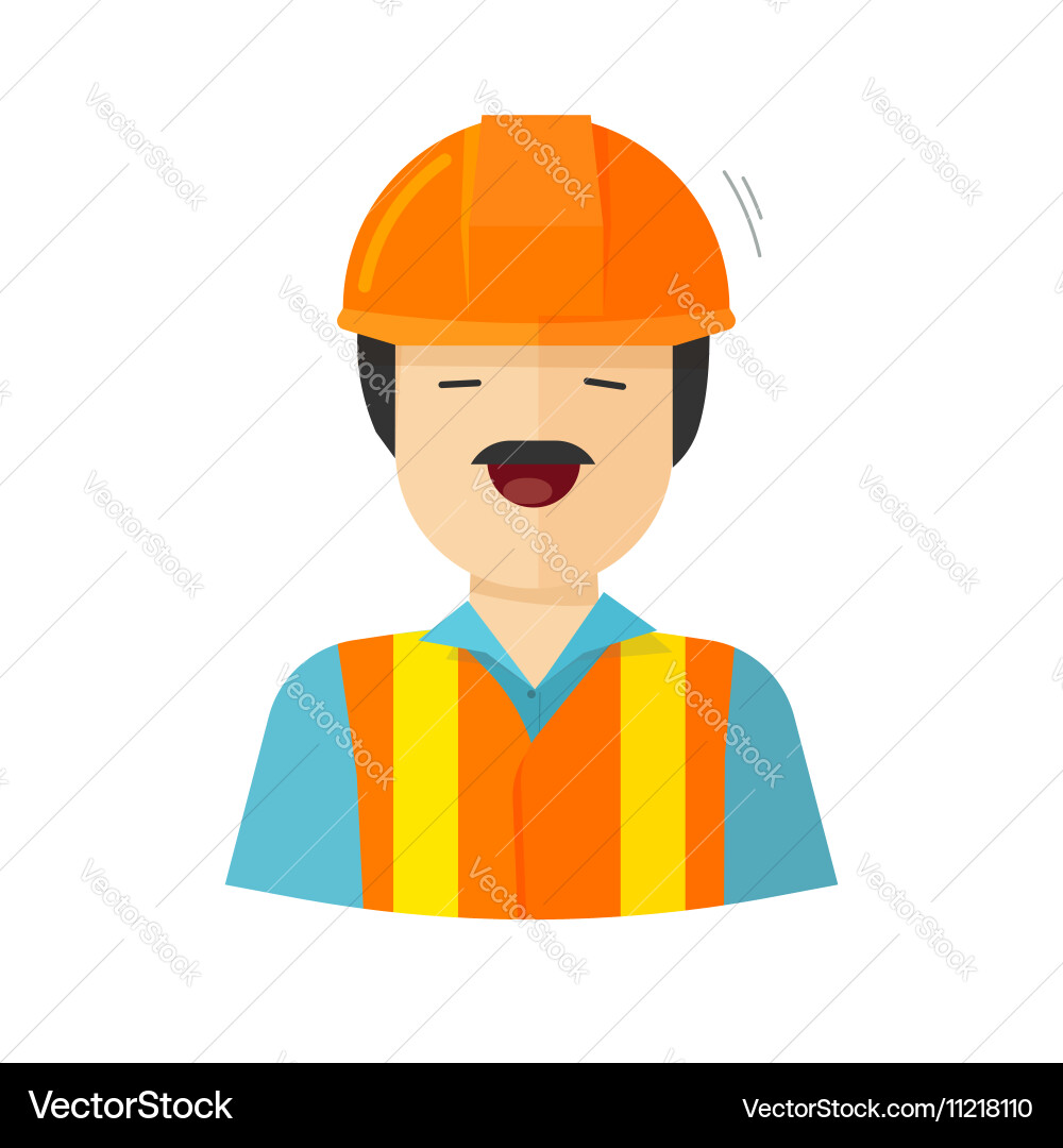 Worker construction builder Royalty Free Vector Image