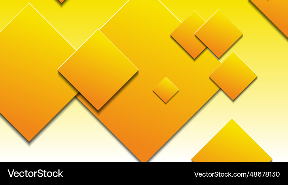 Abstract yellow and white gradient background Vector Image